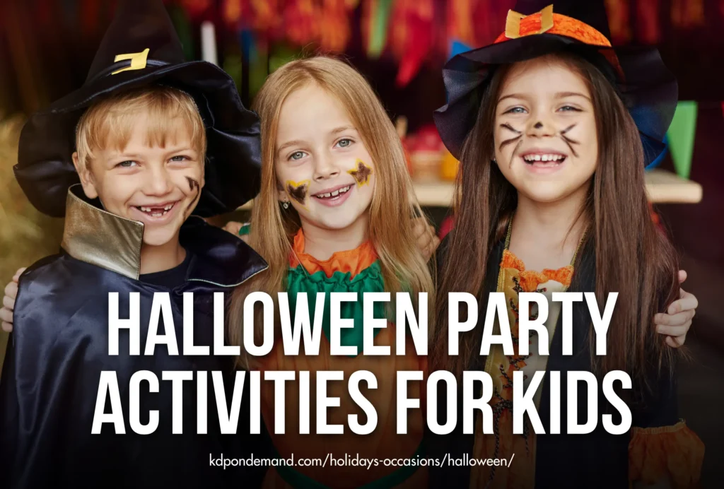 21 Fun Halloween Party Activities for Kids they will Love
